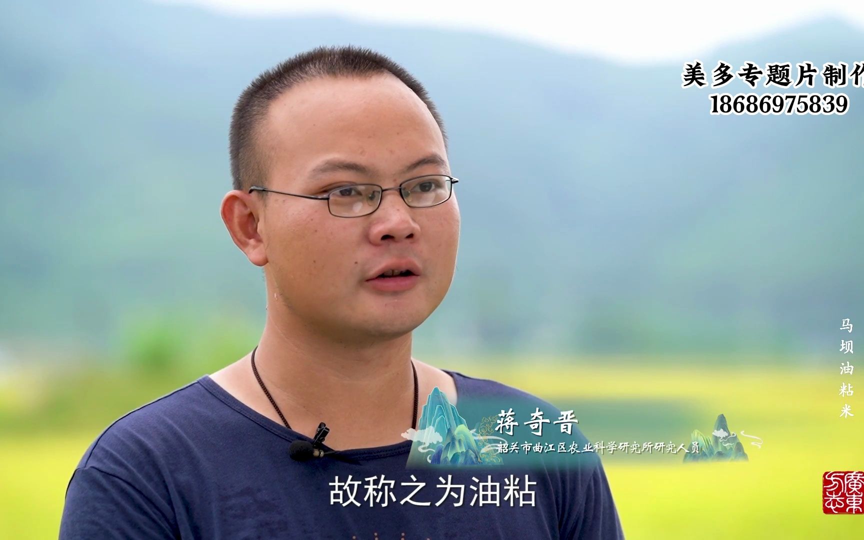 大米水稻宣传片录音广告