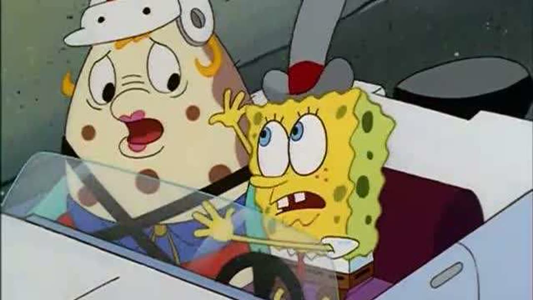 海绵宝宝:海绵宝宝考试路上把考官给送上了急救车