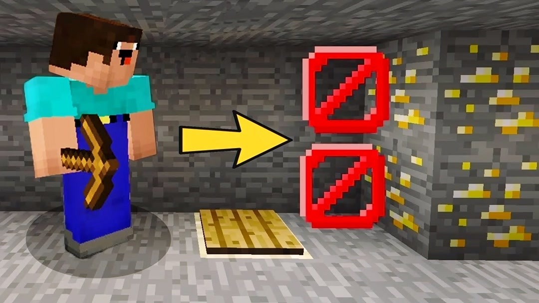 我的世界经验之谈-菜鸟vs专业 100%看不见的块状手推车!(动画)