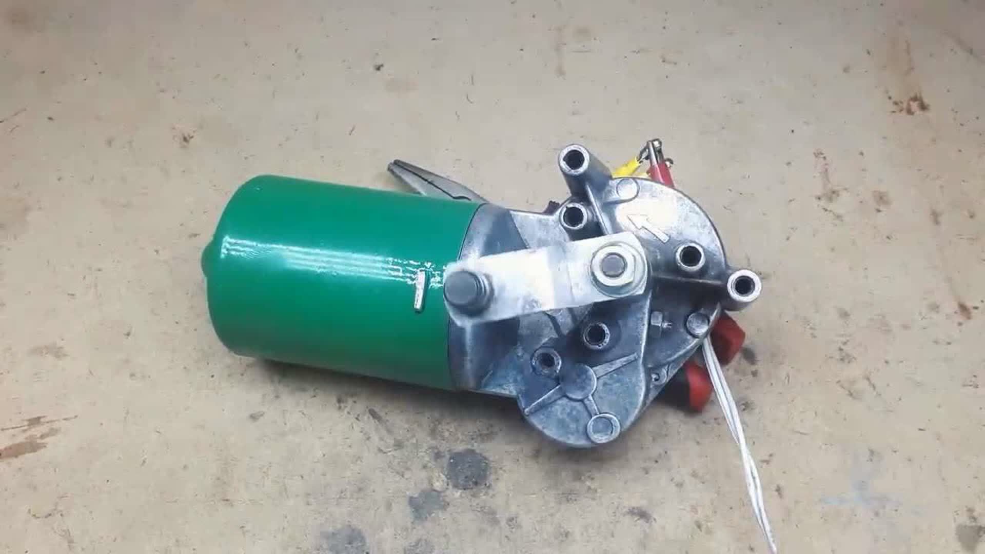 老式雨刮器翻新维修,看似构造简单,成品我竖起了大拇指