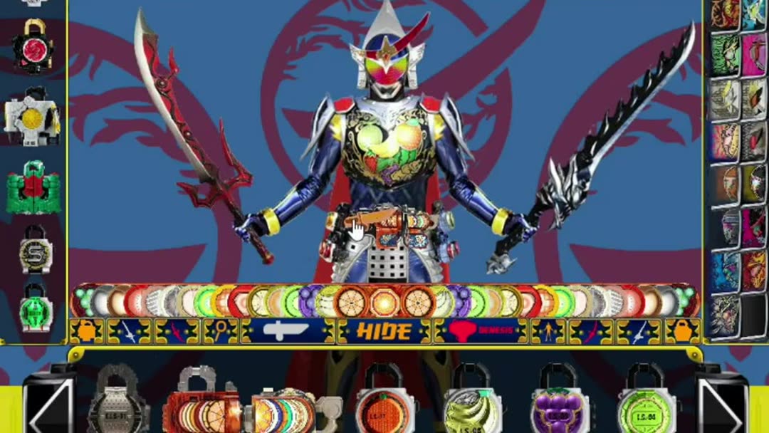 假面骑士铠武人物模拟器试玩