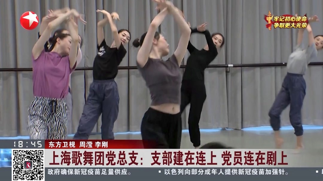上海歌舞团党总支:支部建在连上 党员连在剧上