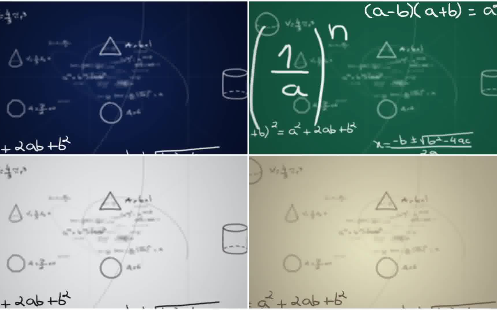 ...科学符号汇聚效果多文字汇聚特效的公司企业品牌商品店铺标志动态...