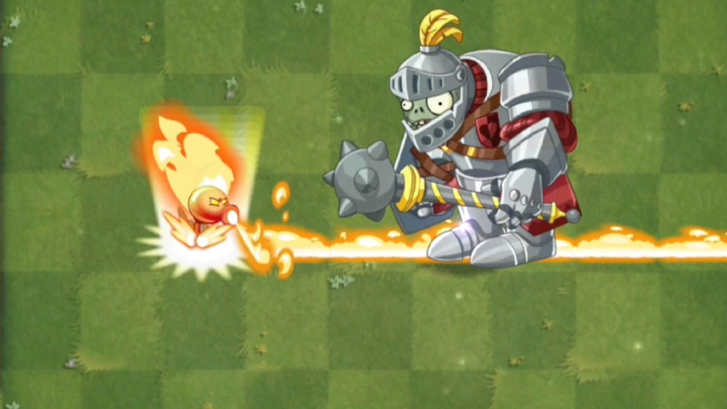 植物大战僵尸:豌豆家族各叠种三个,谁可以一个大招直接击败近卫巨人...