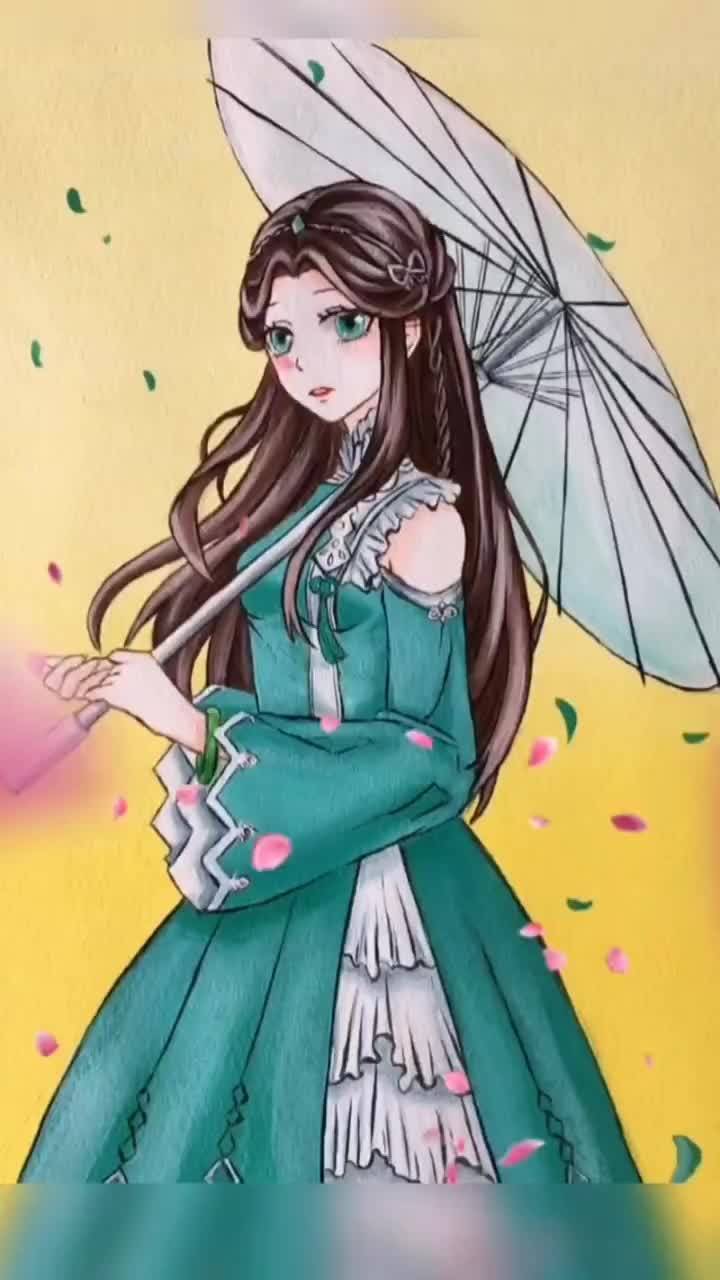 不同年级画的宁荣荣,你最喜欢几年级画的呢 #斗罗大陆