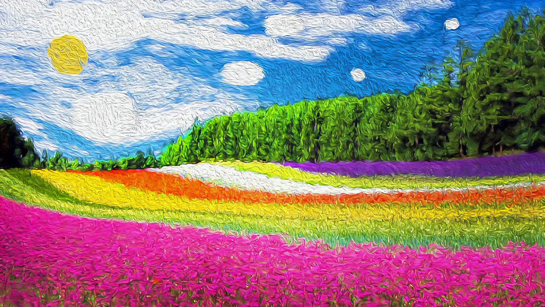 Photoshop2021,PS操作,将照片转换为梵高风格的绘画