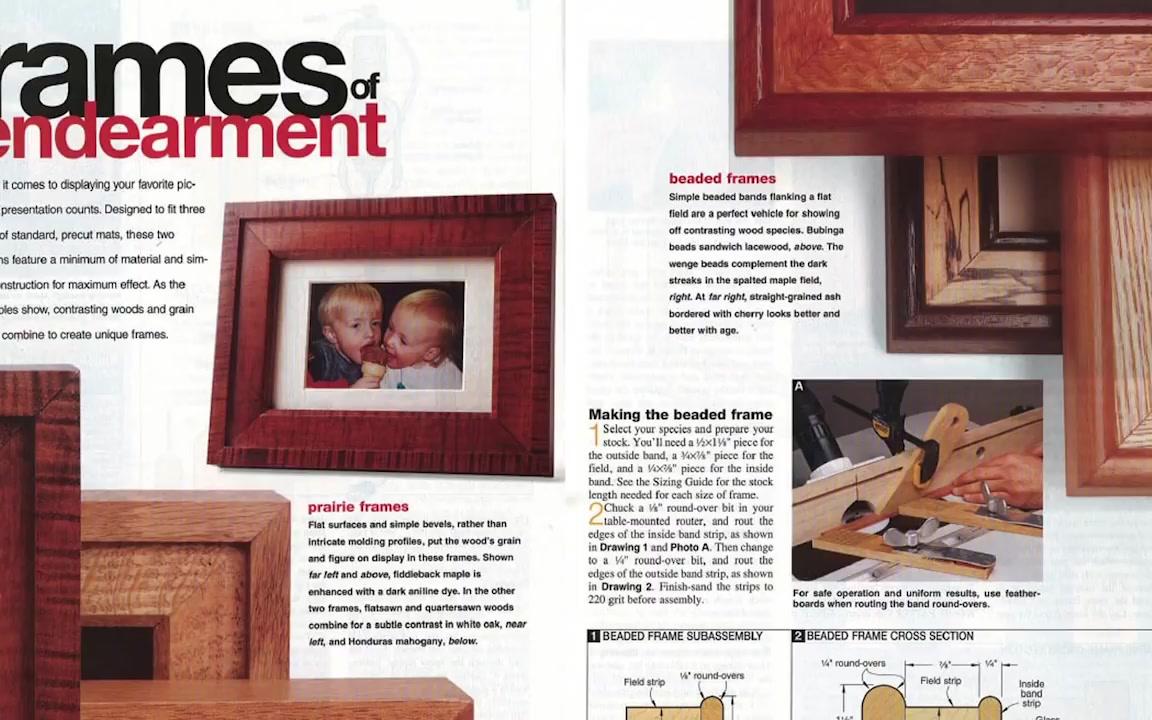 【展示】如何制作相框线条How To Make Picture Frame Moldings ...