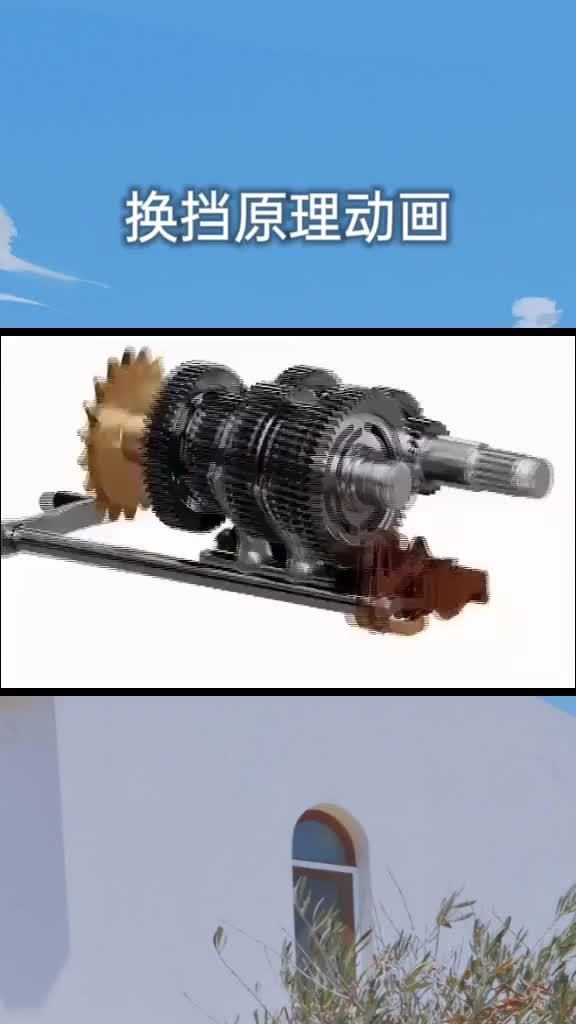 机械百科 换挡原理。