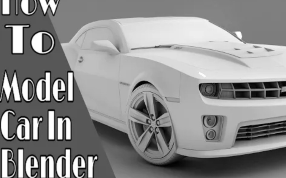 汽车建模 -blender