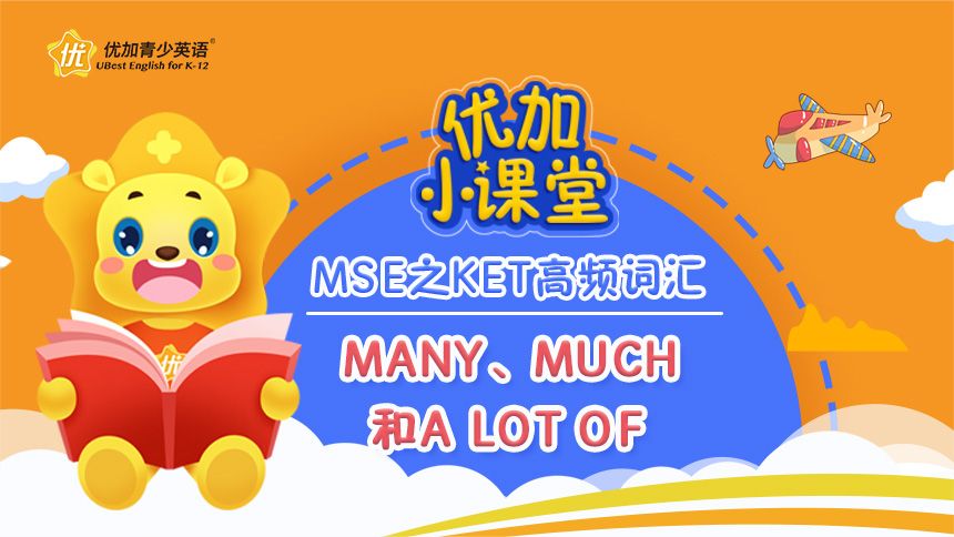 MSE之KET高频词汇:many 和 much 和a lot of