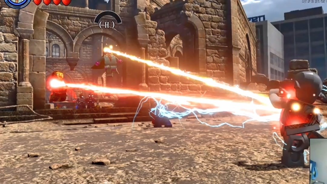 乐高漫威复仇者联盟第1部-45三位英雄联手使用大招终于击败奥创