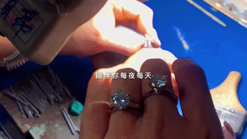 #珠宝手艺人 #珠宝设计 好的设计师都离不开制作过程中的师傅们