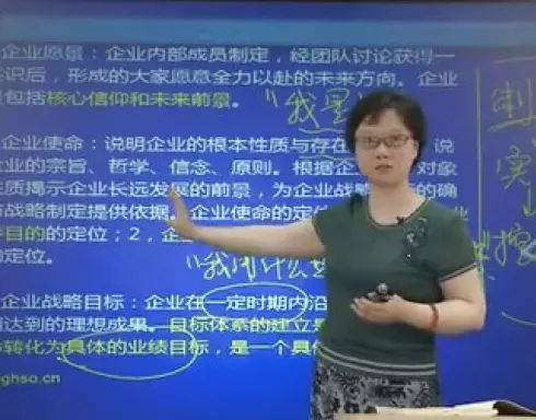 2013年中级经济师《工商管理专业与实务》精讲01