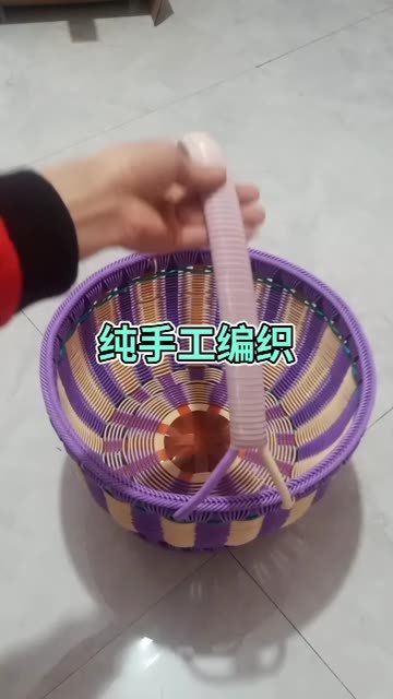 匠心独运:纯手工编织艺术篮子