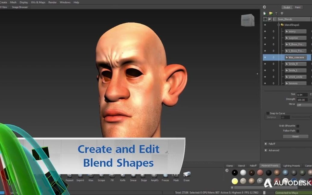 Autodesk Mudbox 2022 for mac(3D数字绘画和雕刻工具)__v2022 激活版