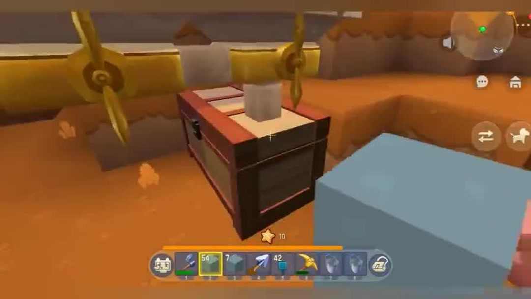 半仙迷你世界带妹生存:半仙和兔妹妹搭个兔子窝,升级版火柴盒啊