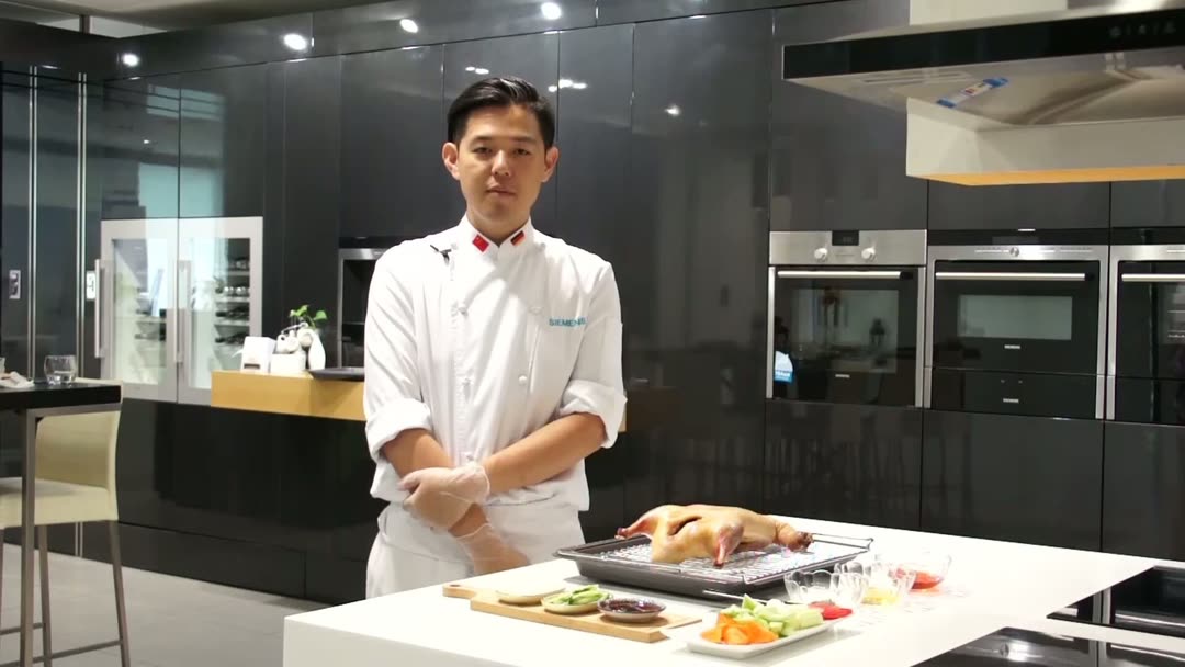 西门子全进口嵌入式电烤箱HB23AB522W评测-北京烤鸭