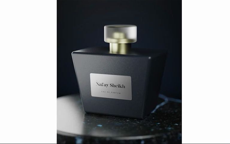 Blender教程-逼真香水瓶可视化场景建模渲染教程