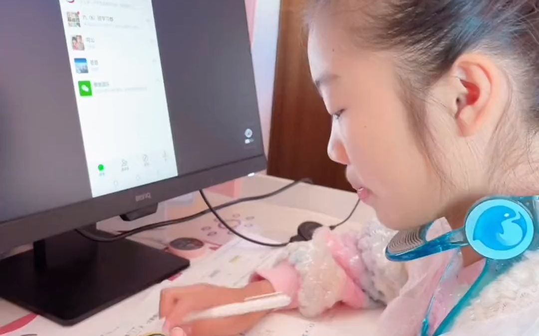 学好数学计算是关键!早上晨读完,听力计算现在开始