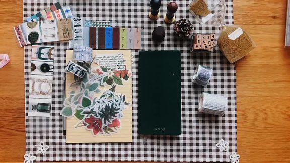 手帐自带周计划不好看,改造它!