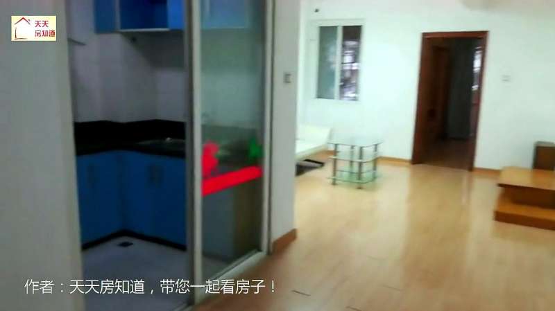 简单装修的房子,两居室的户型