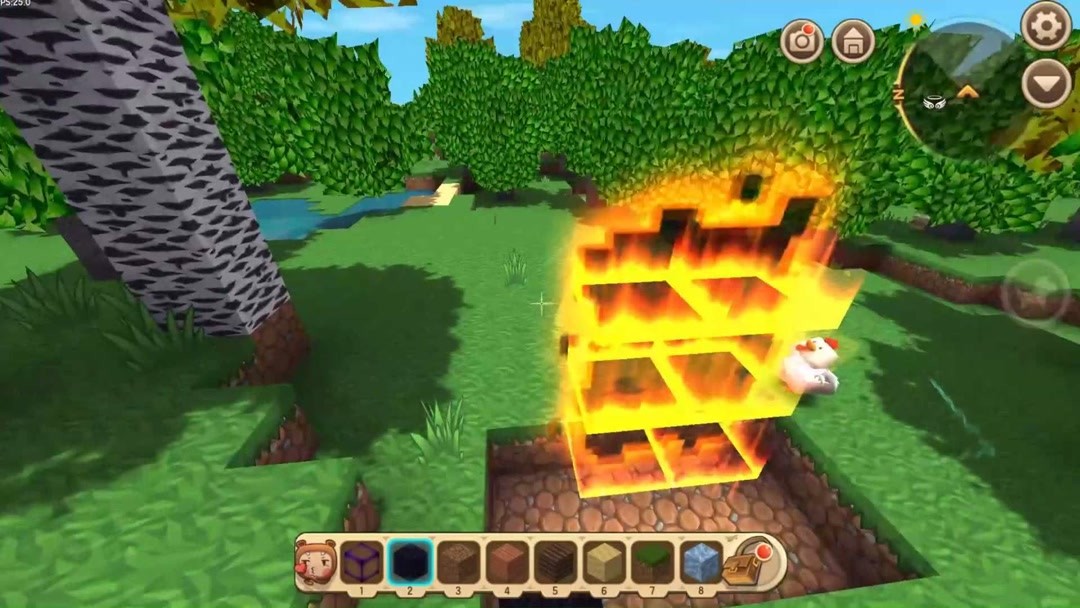 迷你世界:更新版的卡通版的材质包,让我眼前一新