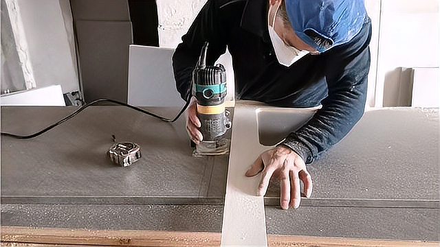 免漆板衣柜用燕尾隼工艺制作,没有钉眼效果非常好