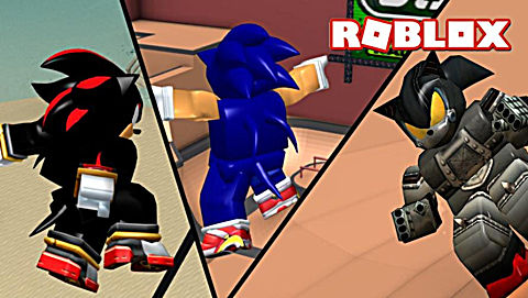 豪宝宝Roblox乐高索尼克模拟器 变身音速小子挑战各种极限跑道