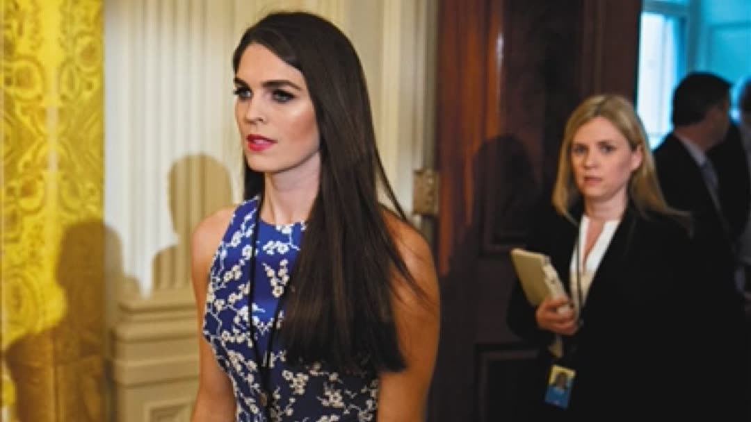 28岁美女模特成白宫新闻主管 如何获特朗普赏识