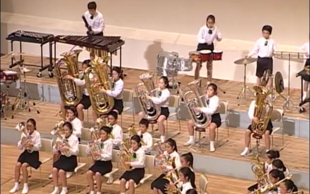 日本小学校铜管乐队的水平6