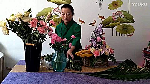 学插花视频教程_插花最新视频教学