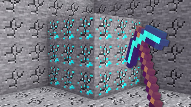 我的世界超级神器十字镐 MC玩家们都想拥有的工具