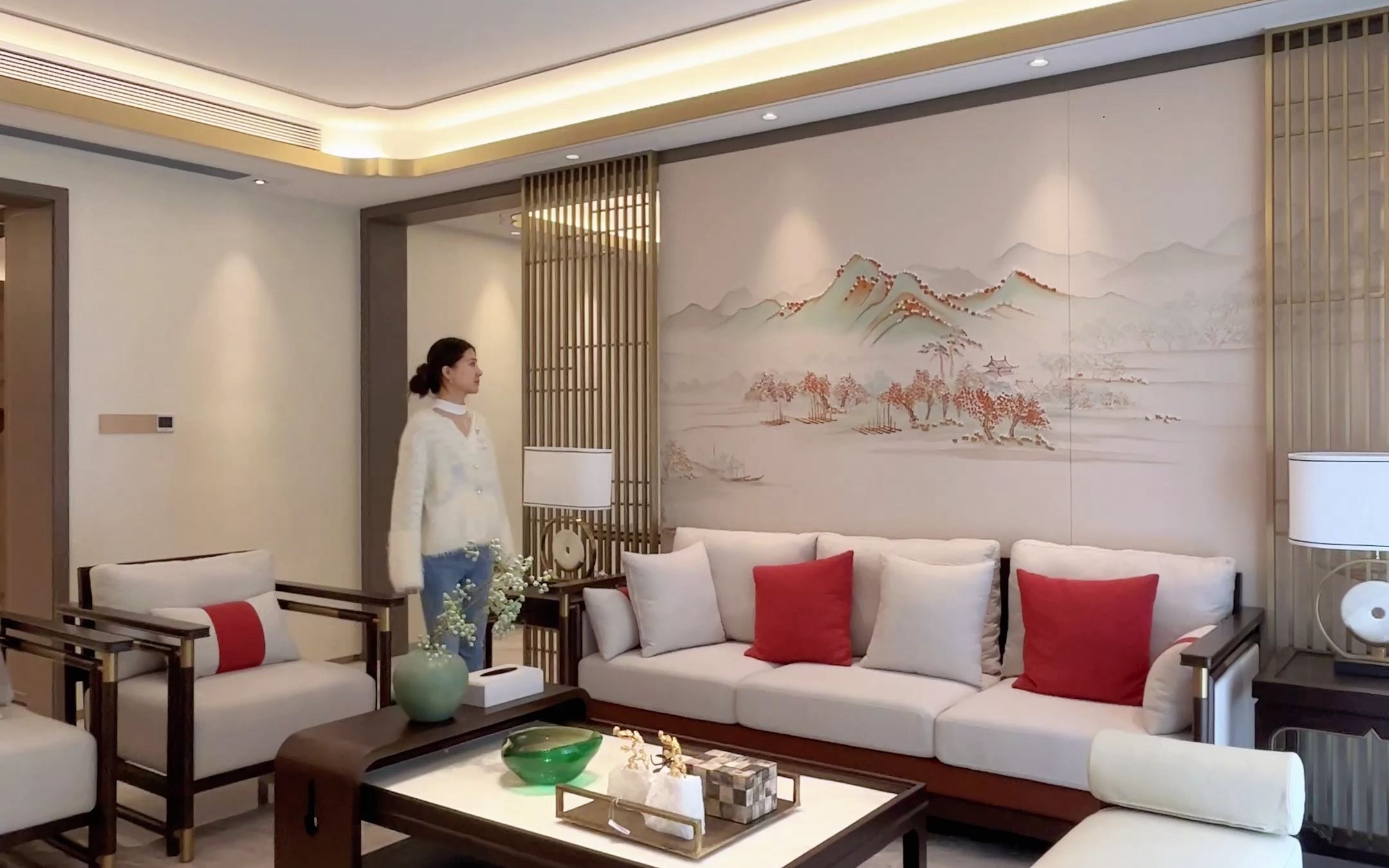 ...现在越来越多年轻人爱上了传统文化,装修方面也有所体现,偏爱中式,...