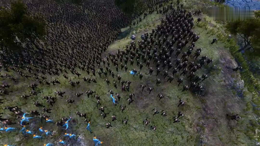 史诗战争模拟器游戏 1万特警vs1万黑帮