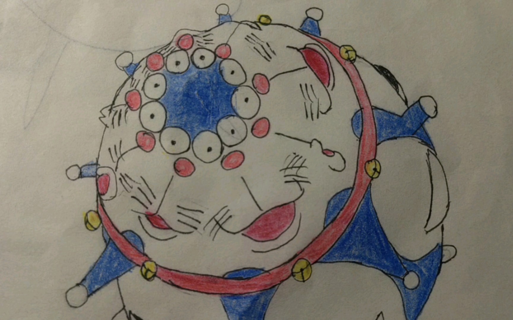 不知道干什么,就画了个哆啦A梦