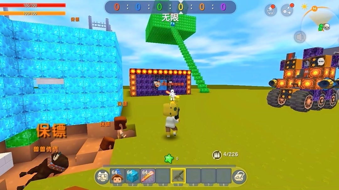 迷你世界海绵宝宝187:奥特曼开挂吧,威力巨恐怖