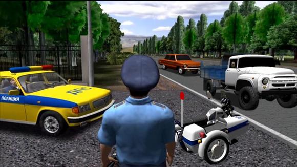 【永哥玩游戏】警察城市巡逻检查 警察驾驶警车模拟器