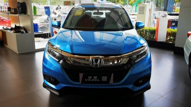 本田缤智到店实拍欣赏,近距离感受一下外观如何!