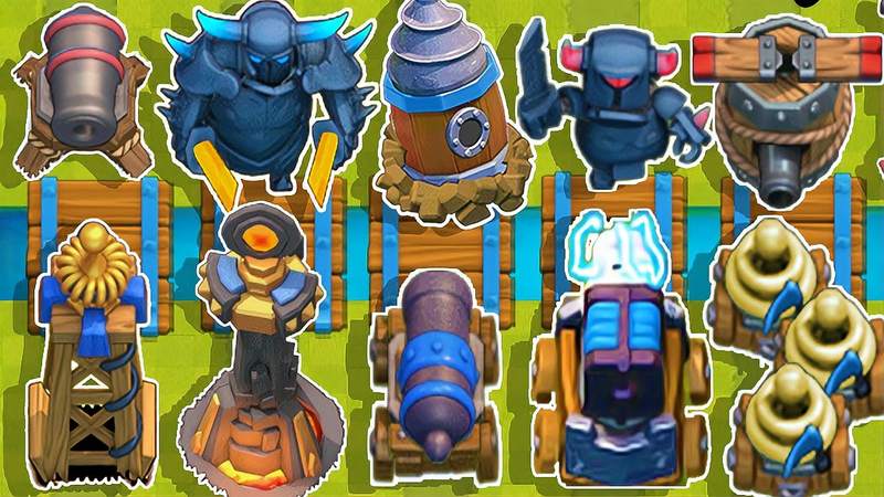 皇室战争:所有机器卡牌的实力比拼,哪一张更加实用呢?