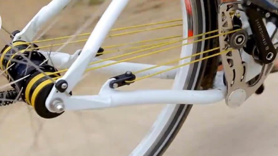 农民大叔自制无链条自行车,意外收到火爆抢购,原理没人能看明白