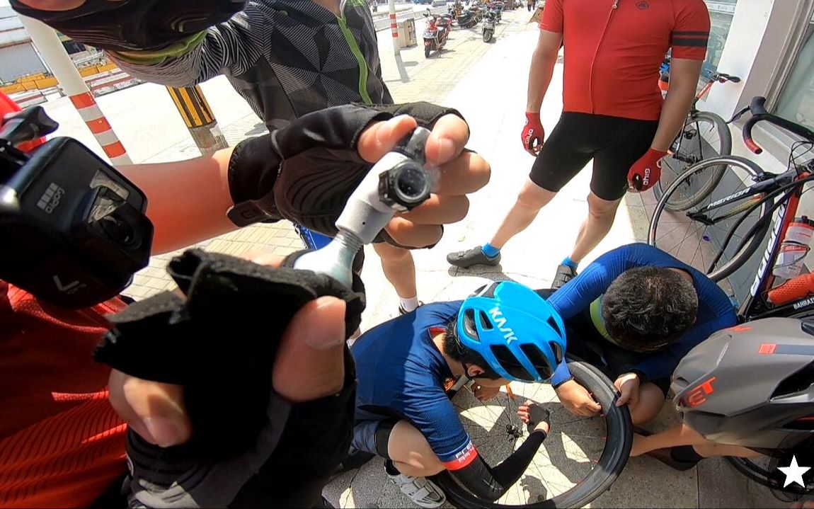 【补胎记录】用二氧化碳一下子就能打到120胎压