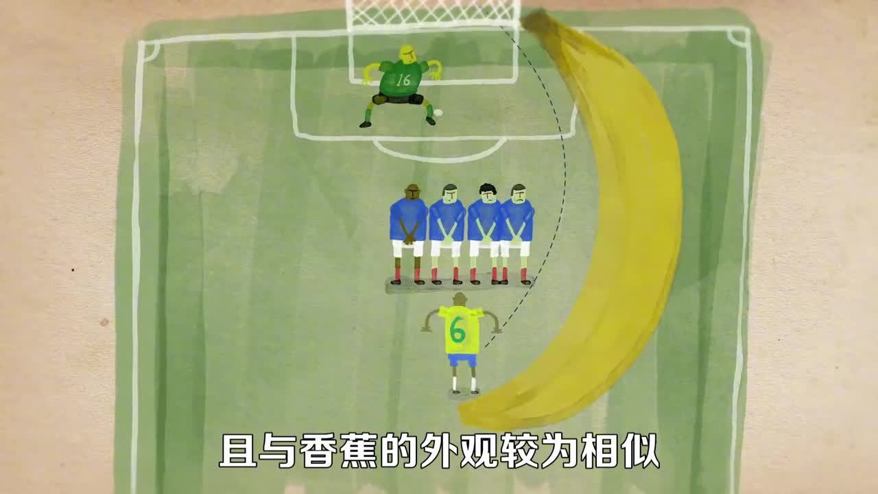 能绕过人墙,半路转弯的香蕉球,到底是怎么踢出来的