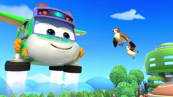 百变校巴歌德,守护小朋友的安全,儿童学颜色早教动画 五 (3)