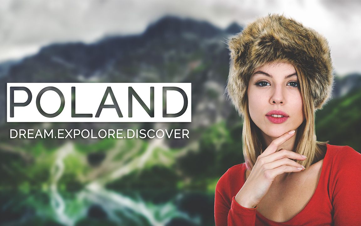 ps自学教程,快速用ps合成技术制作美女海报