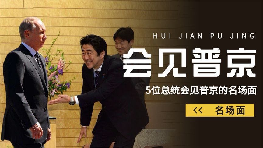 盘点六国领导人会见普京名场面,特朗普秒变小迷弟,安倍瑟瑟发抖