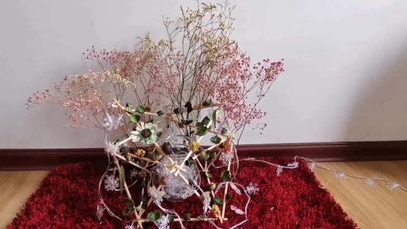 #武汉伢宅家战疫 设计(立体构成)作品名称:花之舞