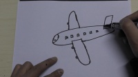 飞机简单绘画技巧, 简笔画教程
