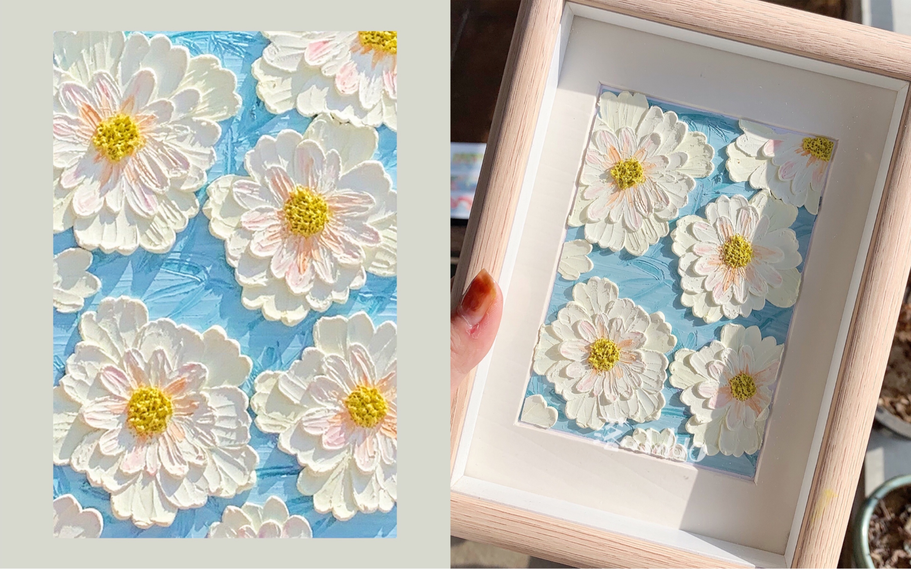 油画棒立体格桑花·油画棒太多用不完怎么办?