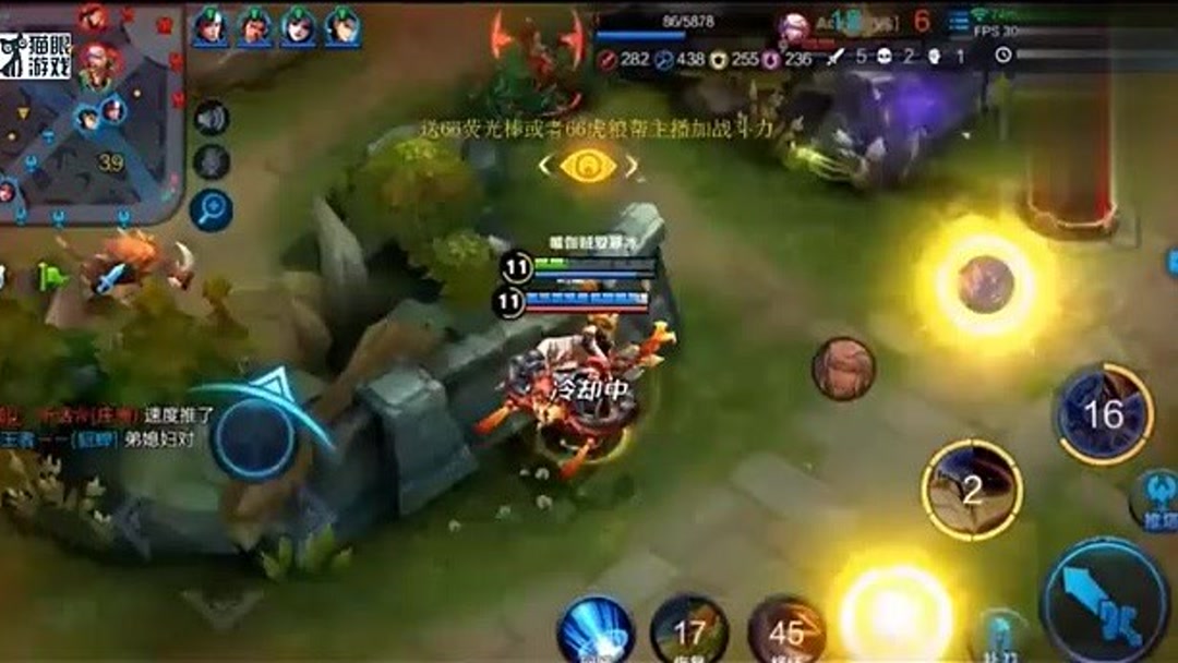 王者荣耀:国服第一杨戬丝血调戏红BUFF,被一巴掌教做人!
