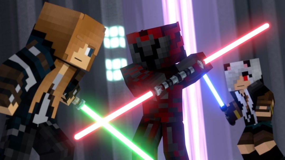 我的世界 动画短剧 星球大战4